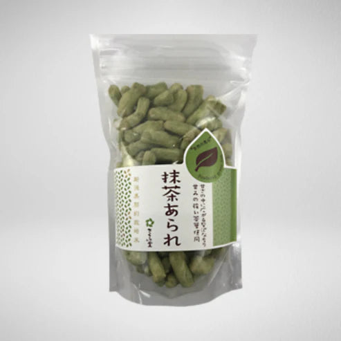 RICE CRACKERS(MATCHA) - 抹茶あられ 75g – the rice factory NEW ZEALAND